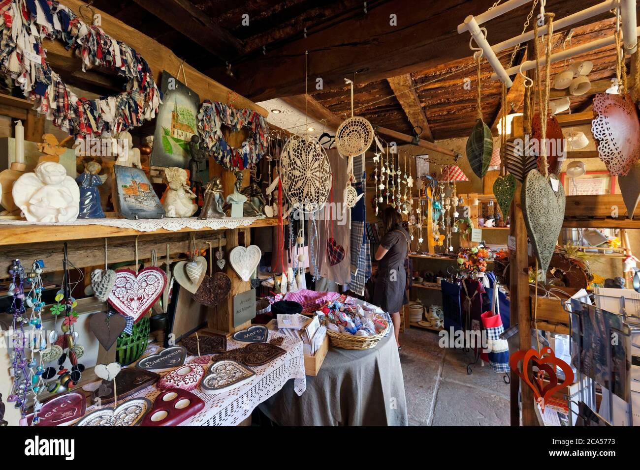 France, Bas Rhin, Hunspach, labelled Les Plus Beaux Villages de France ...