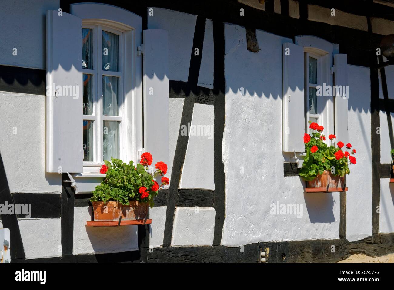 France, Bas Rhin, Hunspach, labelled Les Plus Beaux Villages de France ...