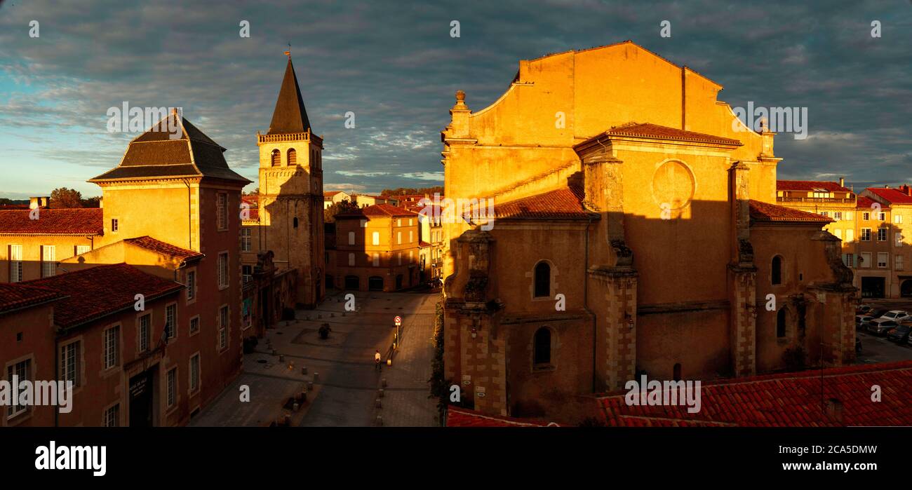 Europe, France, Occitanie, Midi-Pyrenees, Tarn, Castres, old episcopal ...