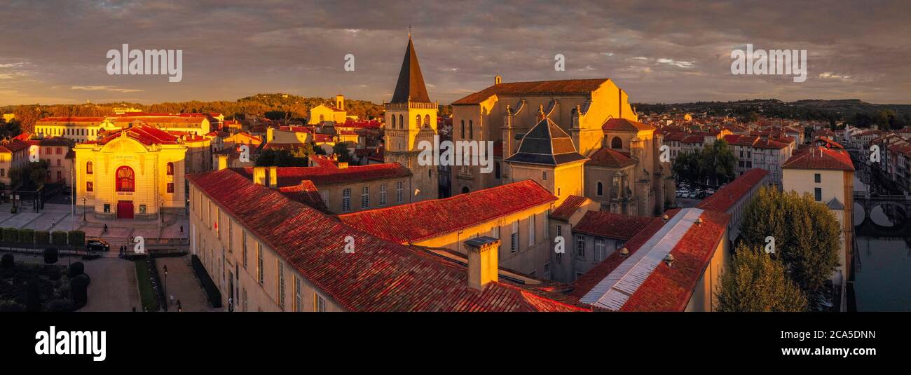 Europe, France, Occitanie, Midi-Pyrenees, Tarn, Castres, old episcopal ...