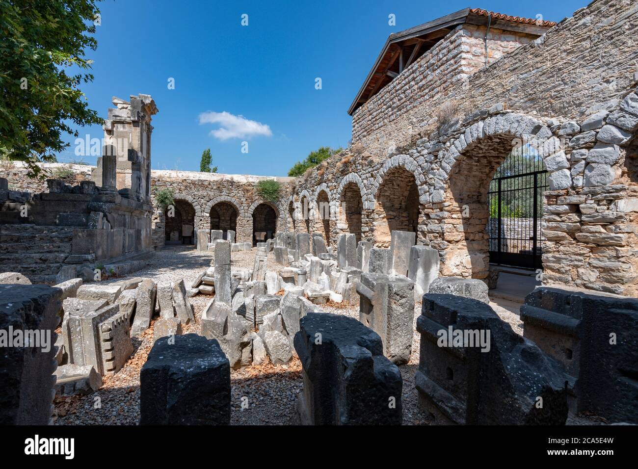 Iasos Greek city in Milas district of Mugla Province in Turkey Stock ...