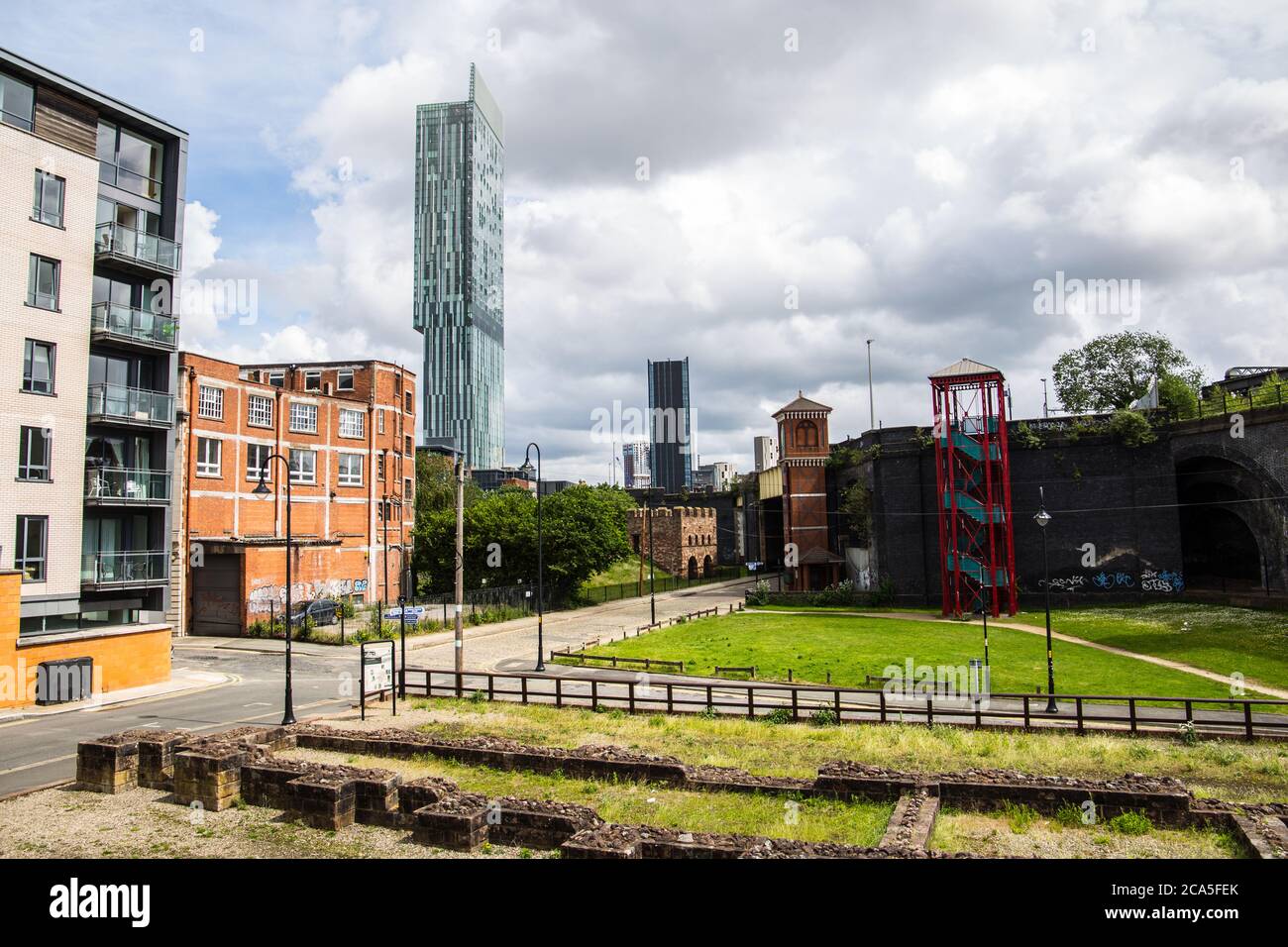 Photographs taken in and around Castlefield Manchester uk june 2020 ...