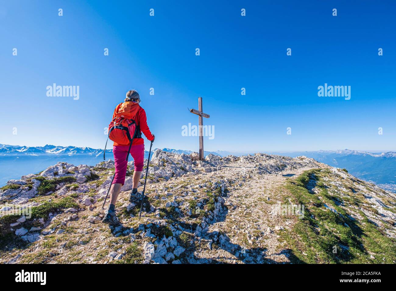 France, Isere, Chartreuse massif, hike to Chamechaude (alt : 2082m ...