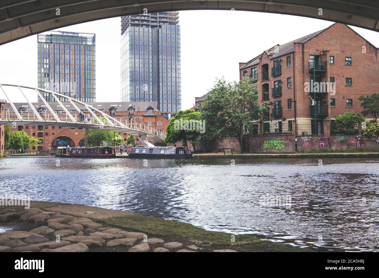 Photographs taken in and around Castlefield Manchester uk june 2020 ...
