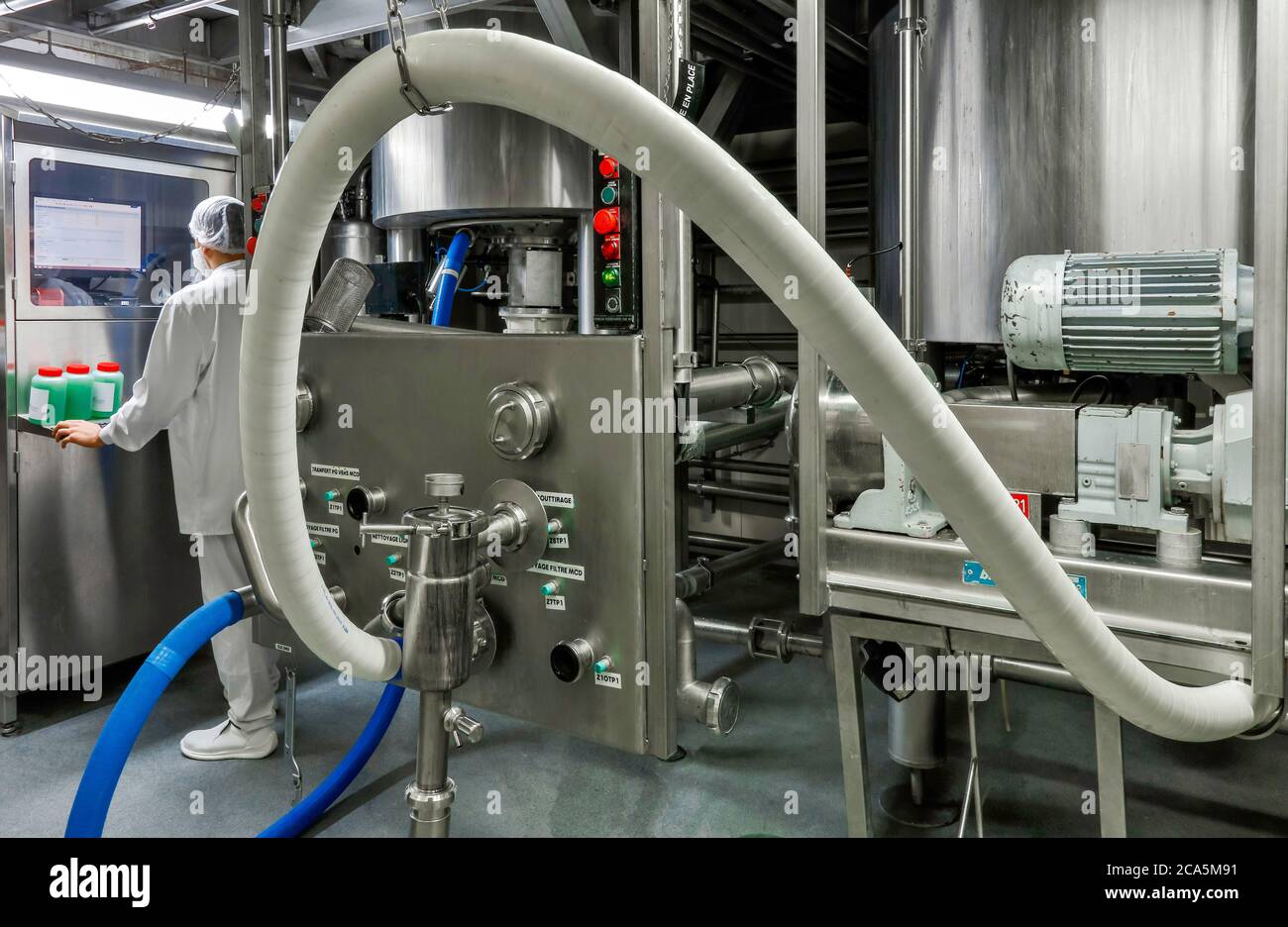 France, Tarn, Soual, Pierre Fabre Laboratories, interior of a ...