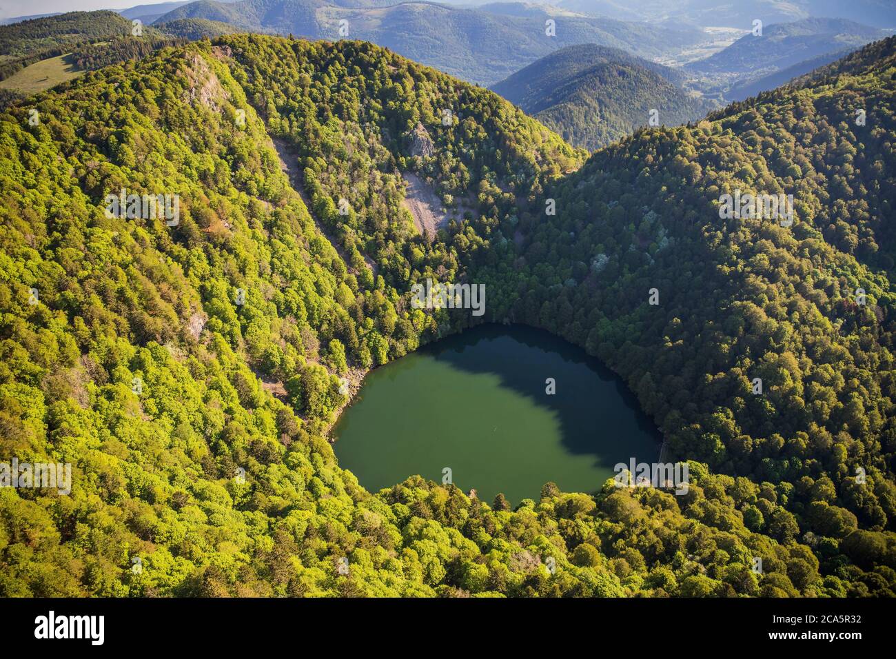 France, Haut Rhin, Ballons des Vosges Regional Natural Park, Rimbach ...