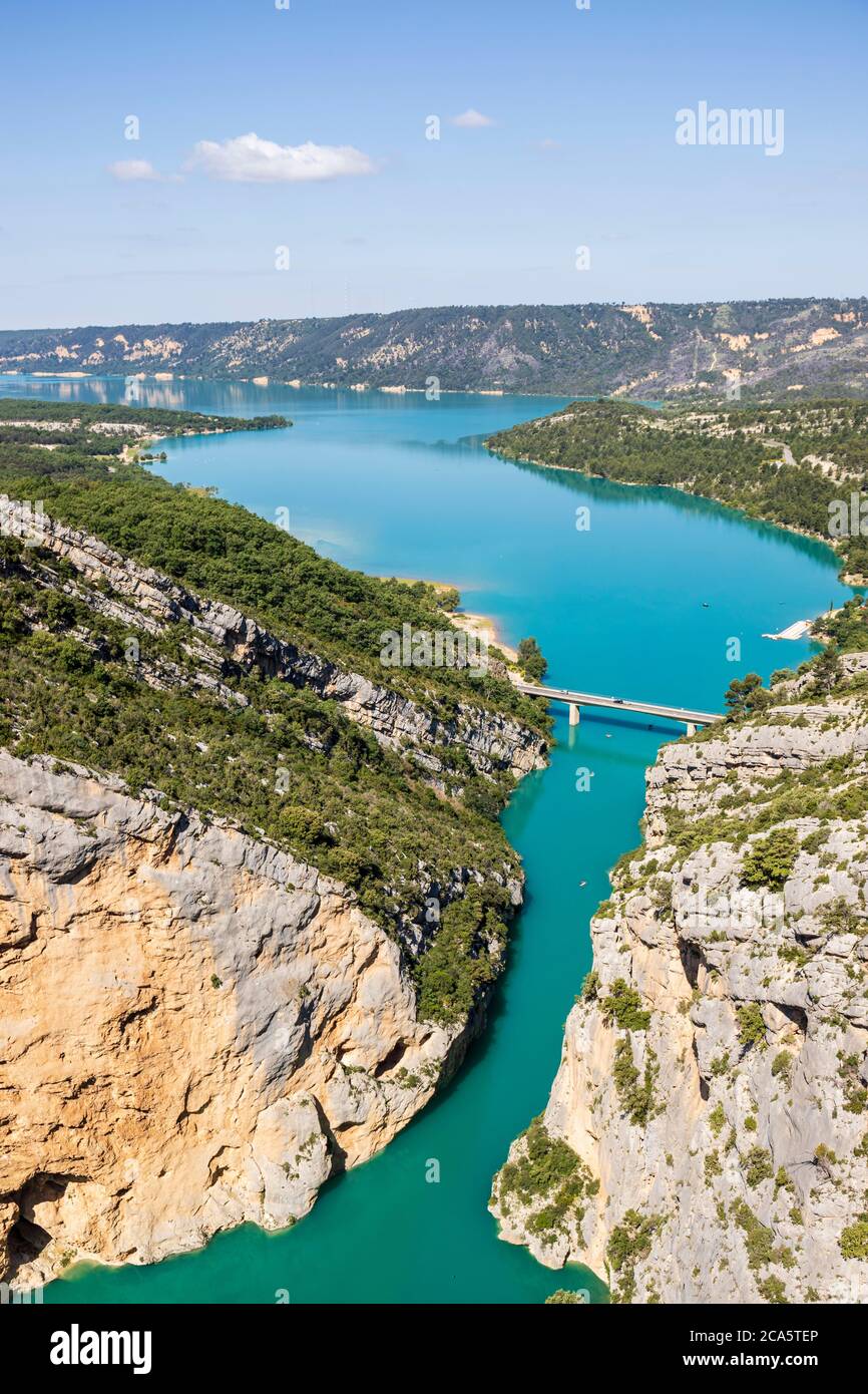 France, Alpes de Haute-Provence, regional natural reserve of Verdon ...