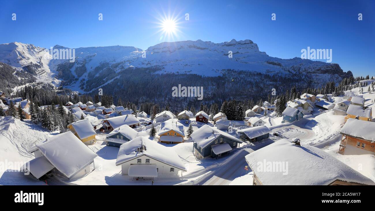 Flaine Resort High Resolution Stock Photography and Images - Alamy
