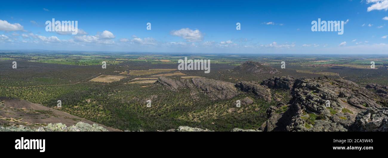 Australia, Victoria, Arapiles-Tooan National Park, Arapiles Stock Photo ...