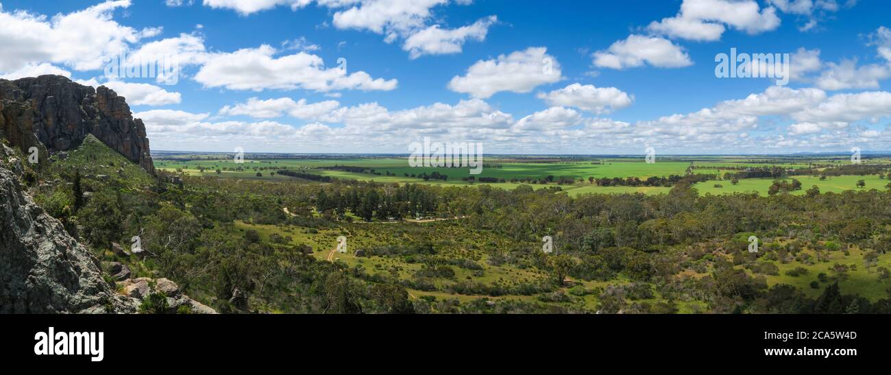 Australia, Victoria, Arapiles-Tooan National Park, Arapiles Stock Photo ...