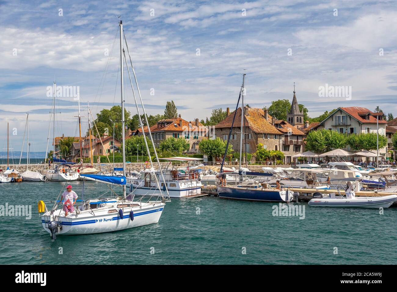 Nernier village hi-res stock photography and images - Alamy