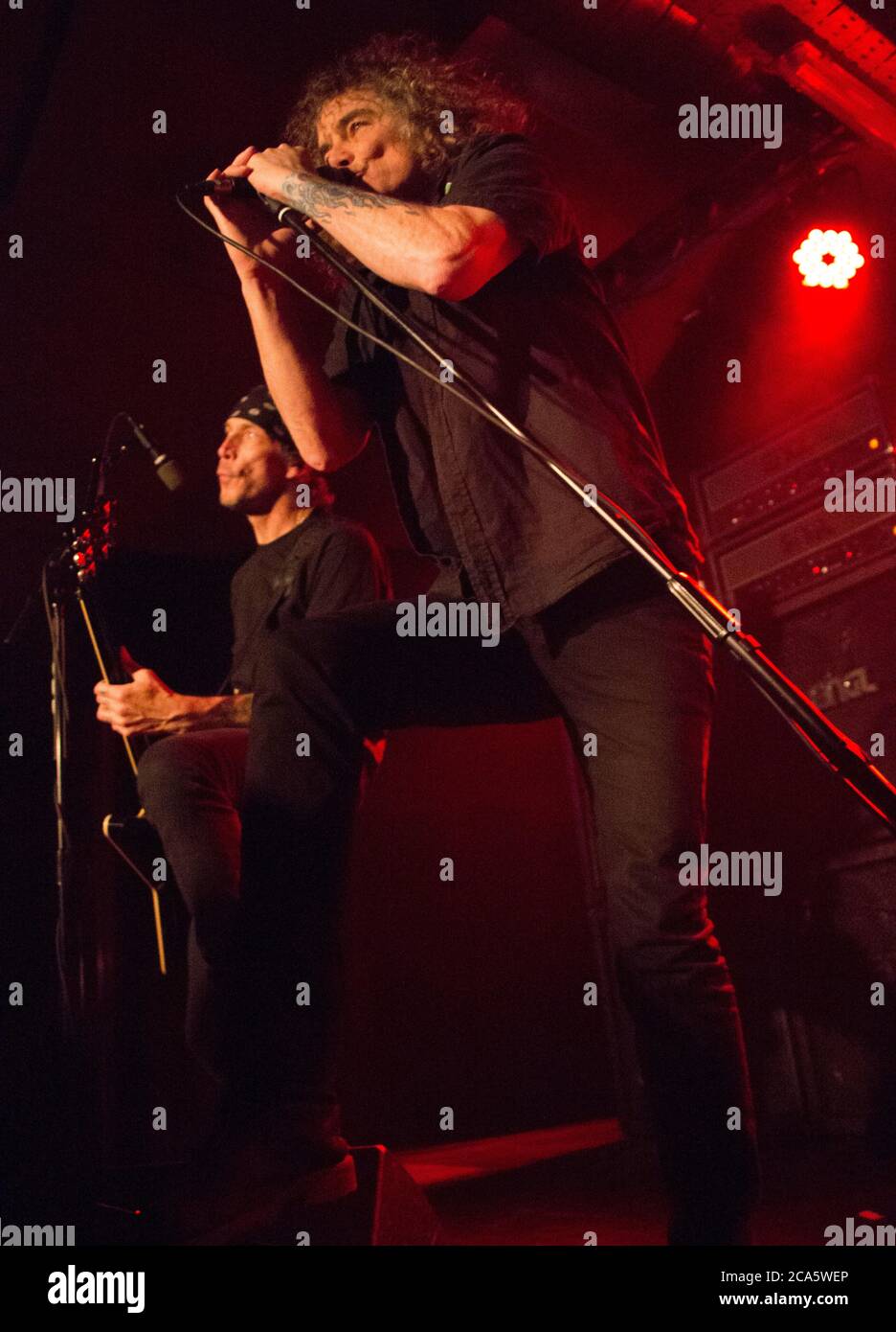 American thrash metal band Overkiil ,live at sound control manchester ...