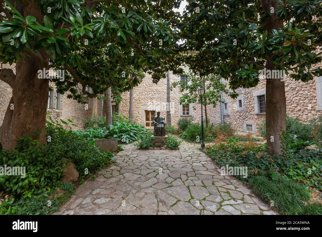 Spain, The Balearics, island of Majorca, Serra de Tramuntana, Escorca ...