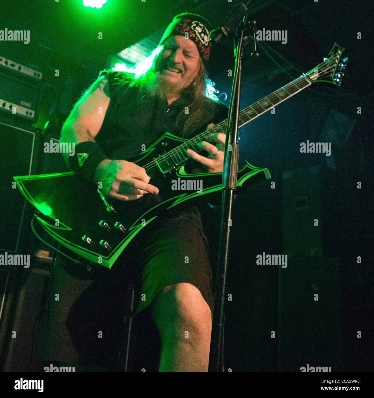 American thrash metal band Overkiil ,live at sound control manchester ...