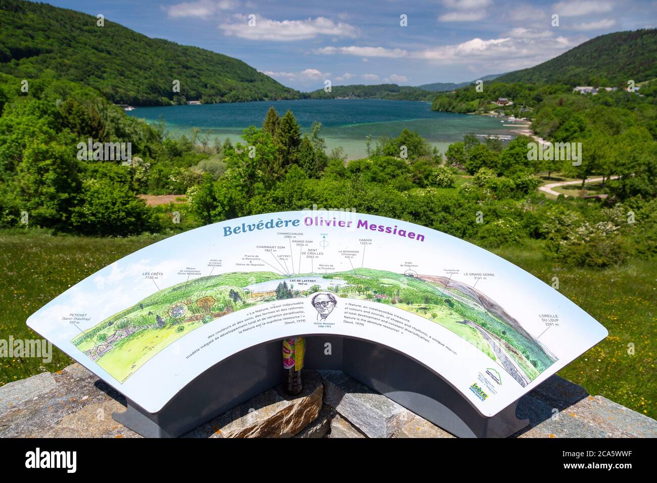 Grand lac de laffrey hi-res stock photography and images - Alamy