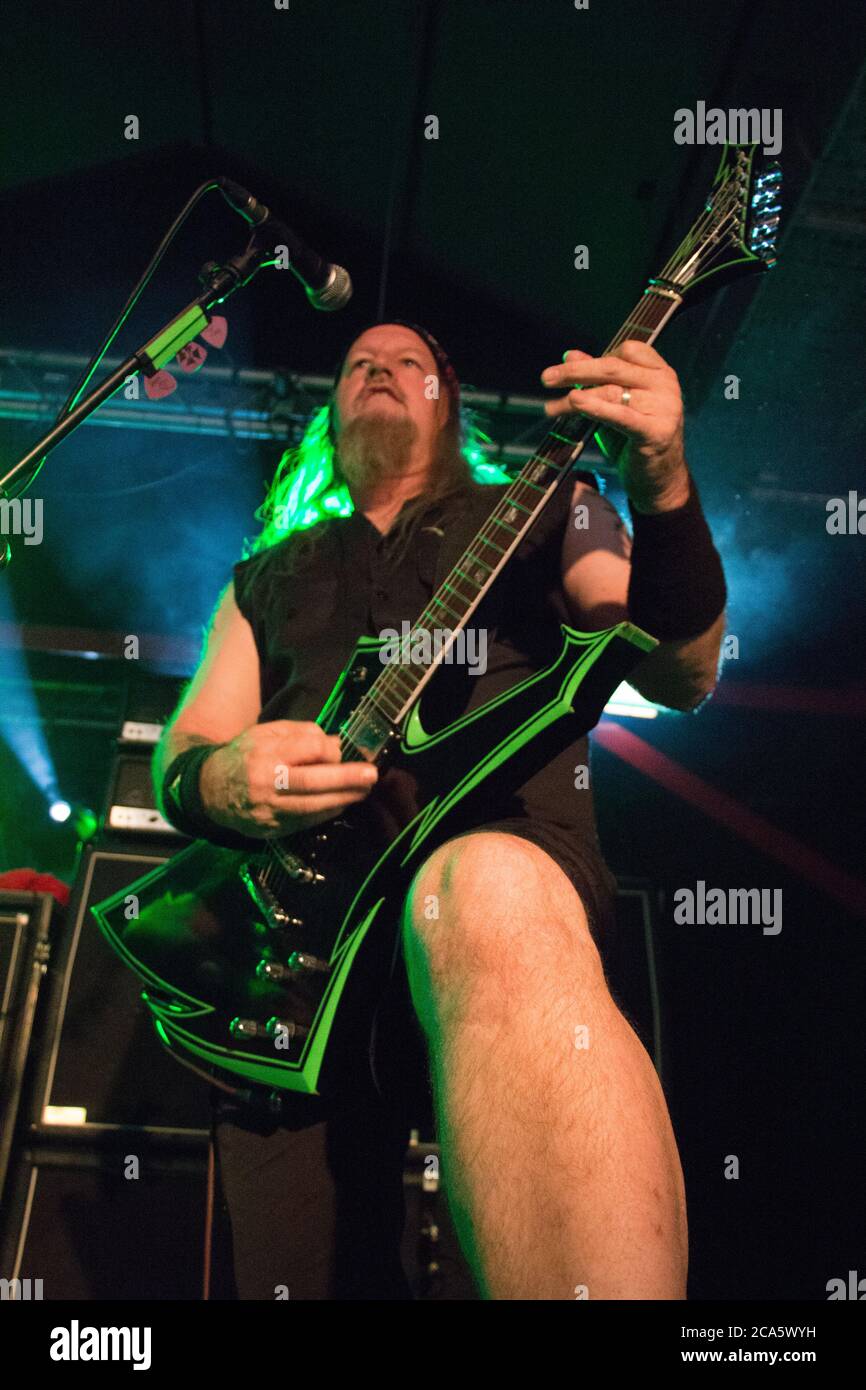 American thrash metal band Overkiil ,live at sound control manchester ...