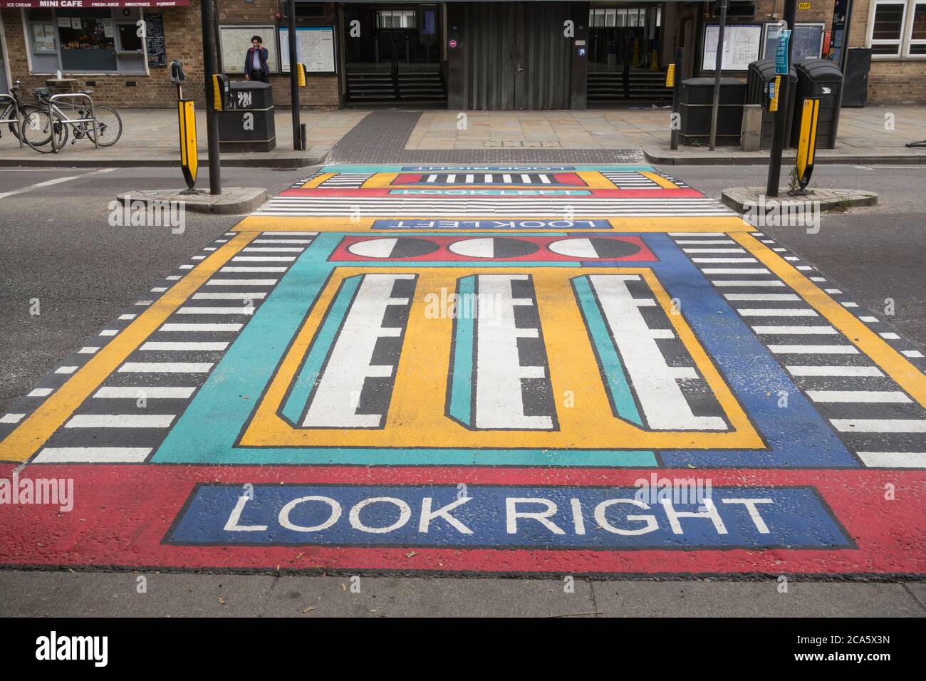 Pedestrian crossing artwork hi-res stock photography and images - Alamy