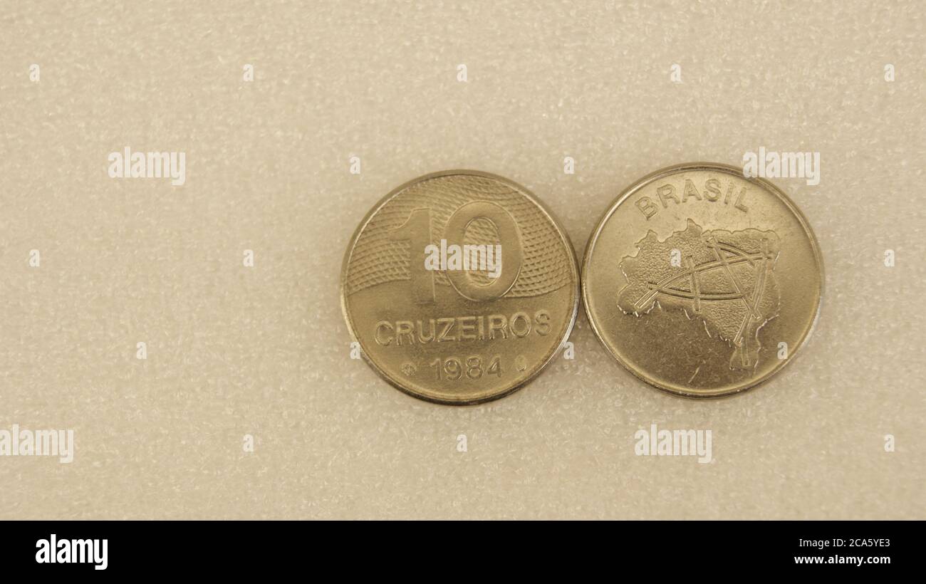 Brazil coin money hi-res stock photography and images - Alamy
