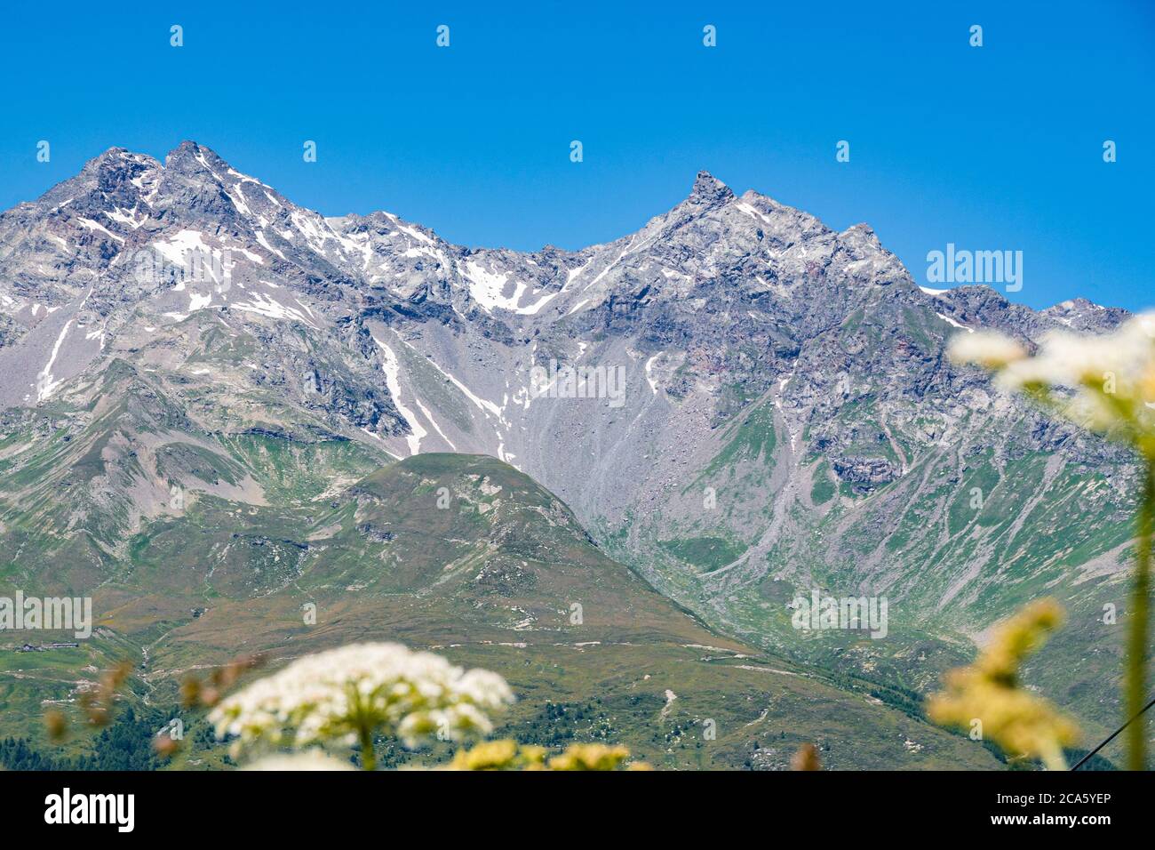Panorama - Alpe Motta - Valle Spluga Stock Photo - Alamy