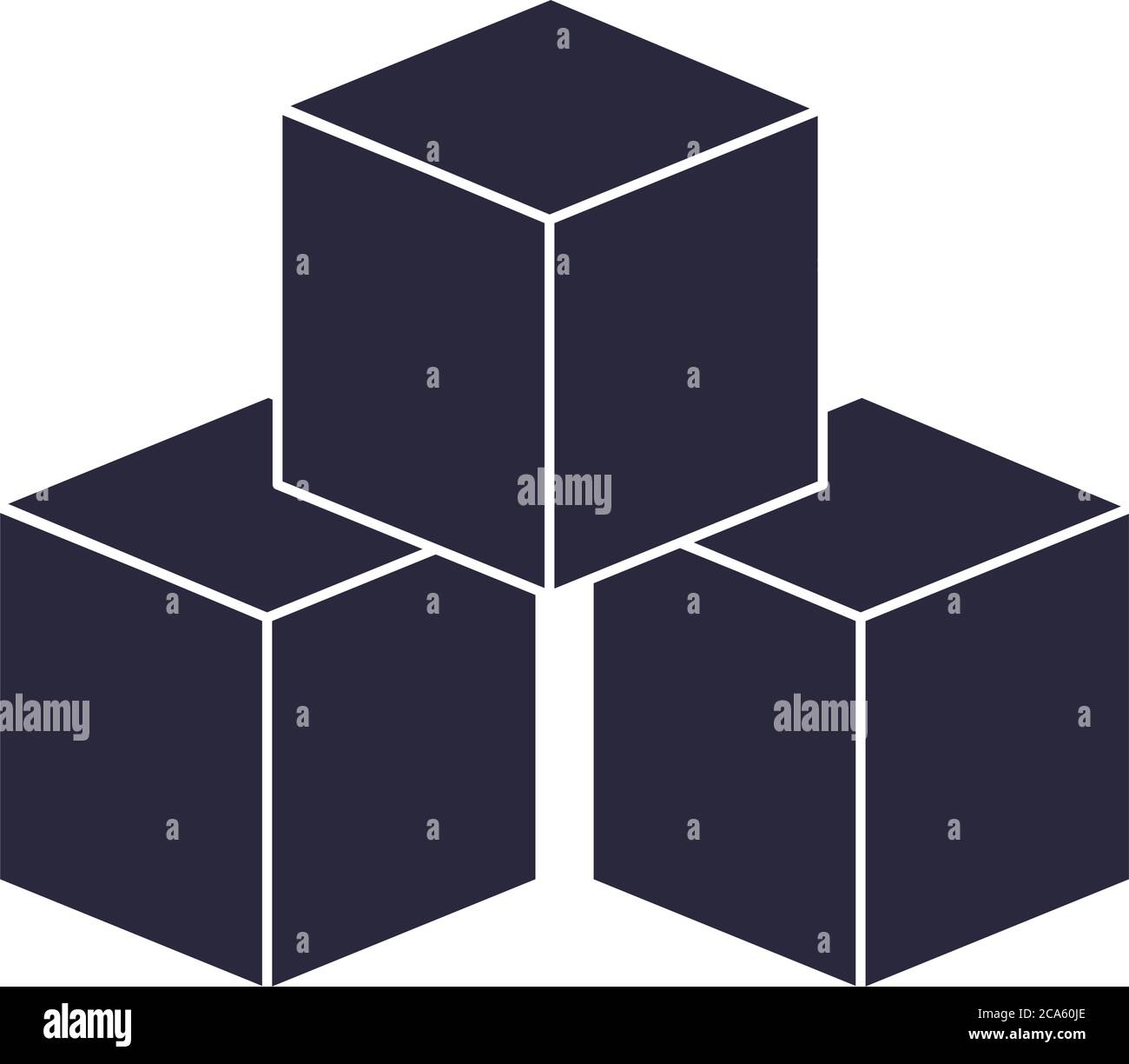 cartoon cubes construction toy object for small children to play ...