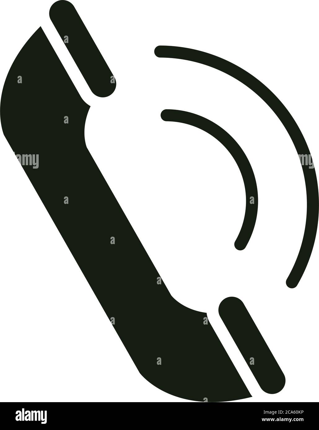 Mobile Application Telephone Call Web Button Menu Digital Silhouette