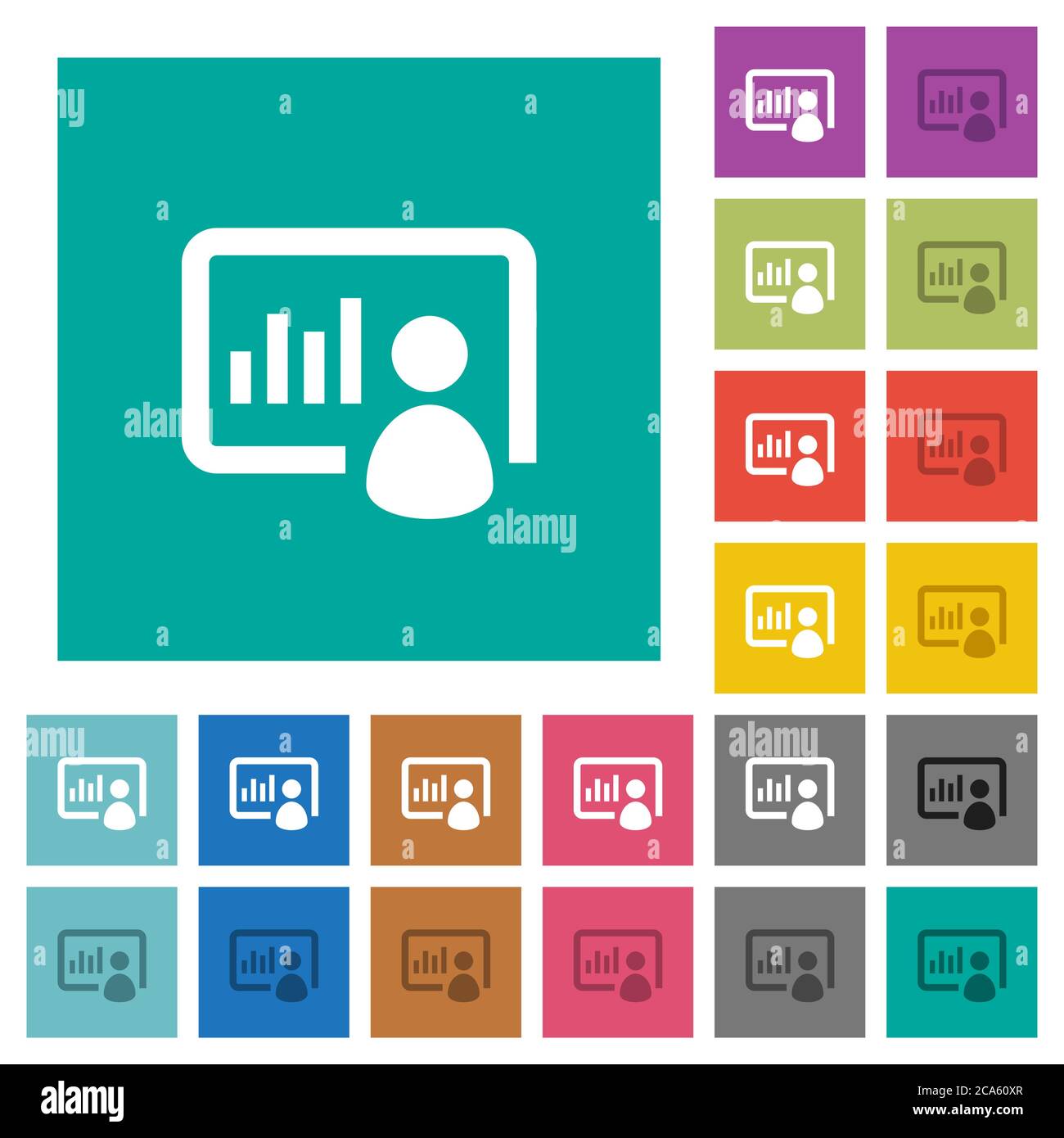 Multi screen projection Stock Vector Images - Alamy