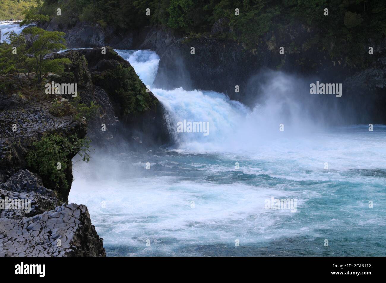 Petrohué Waterfalls, Chile Stock Photo - Alamy