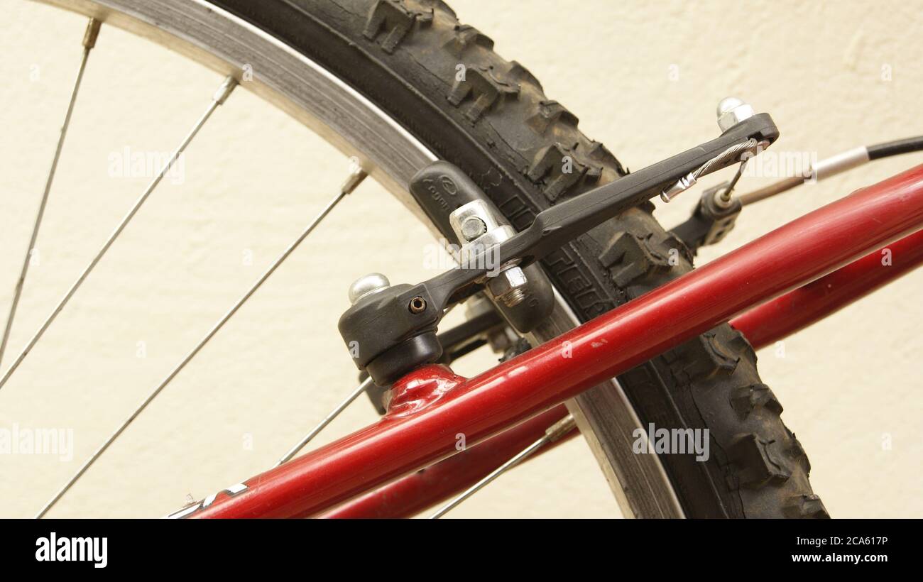 Rear brake hi-res stock photography and images - Alamy