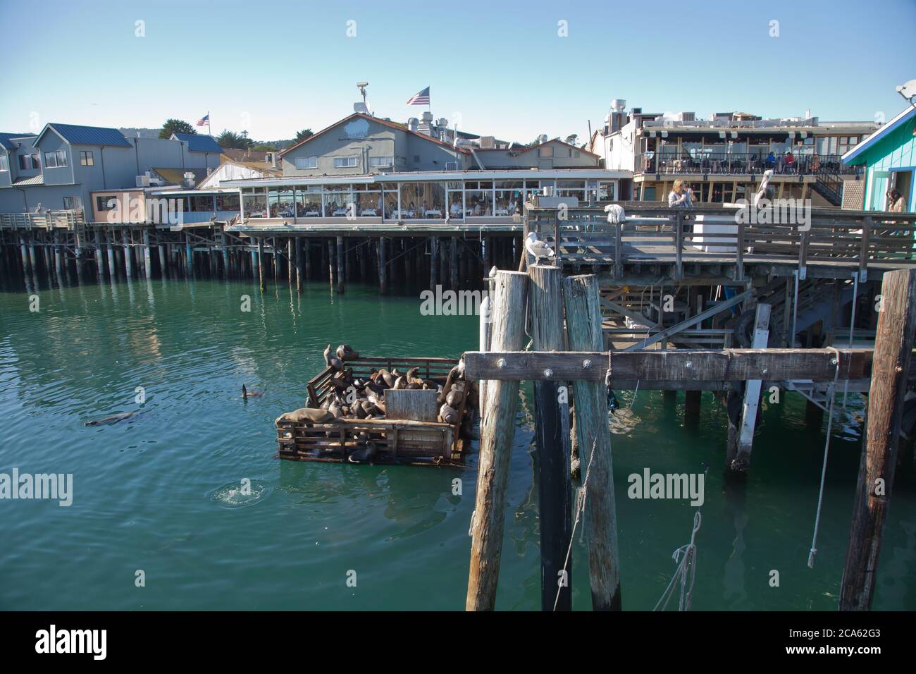 Old fisherman wharf, monterey hi-res stock photography and images - Alamy