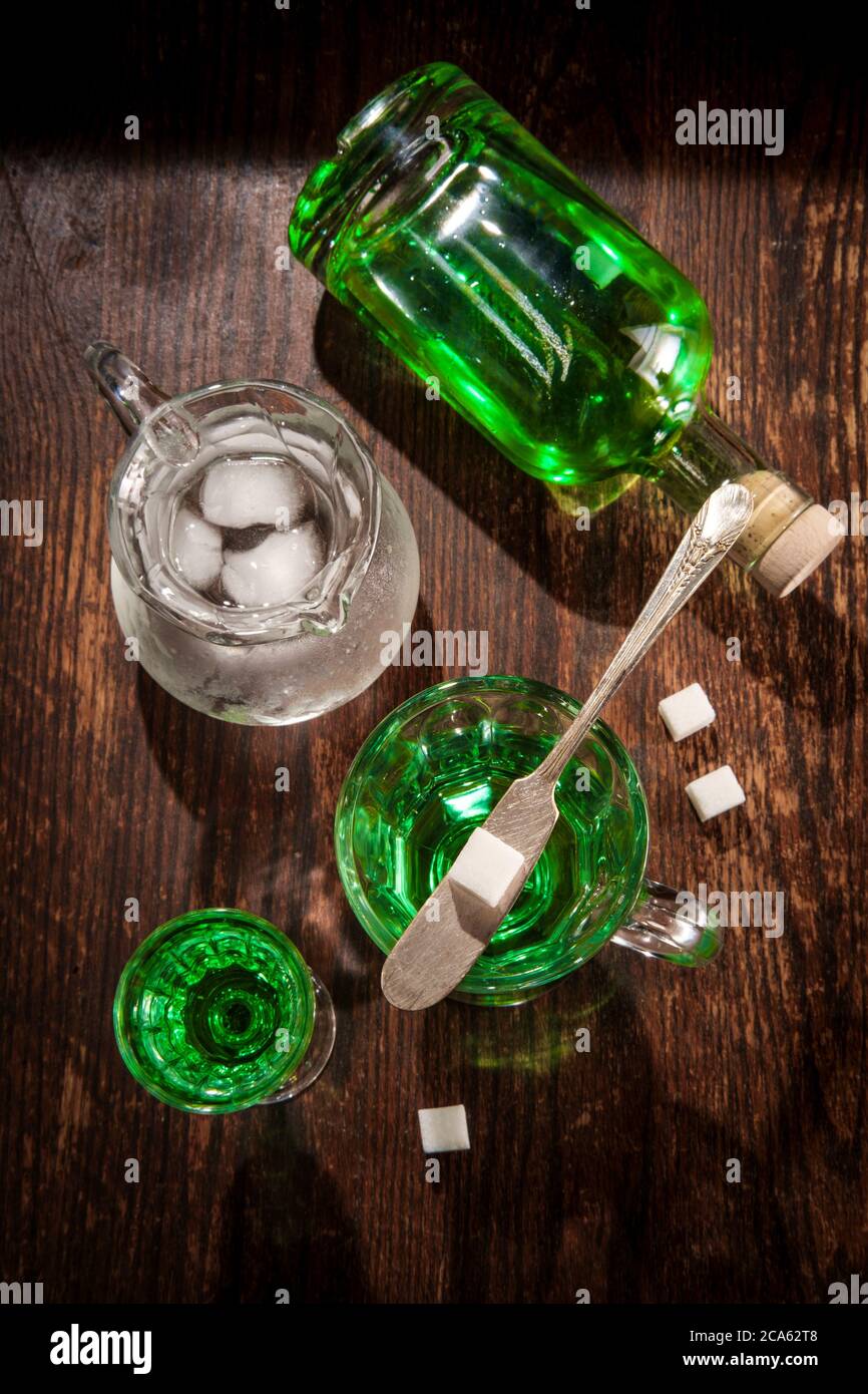 Absinthe making hi-res stock photography and images - Alamy