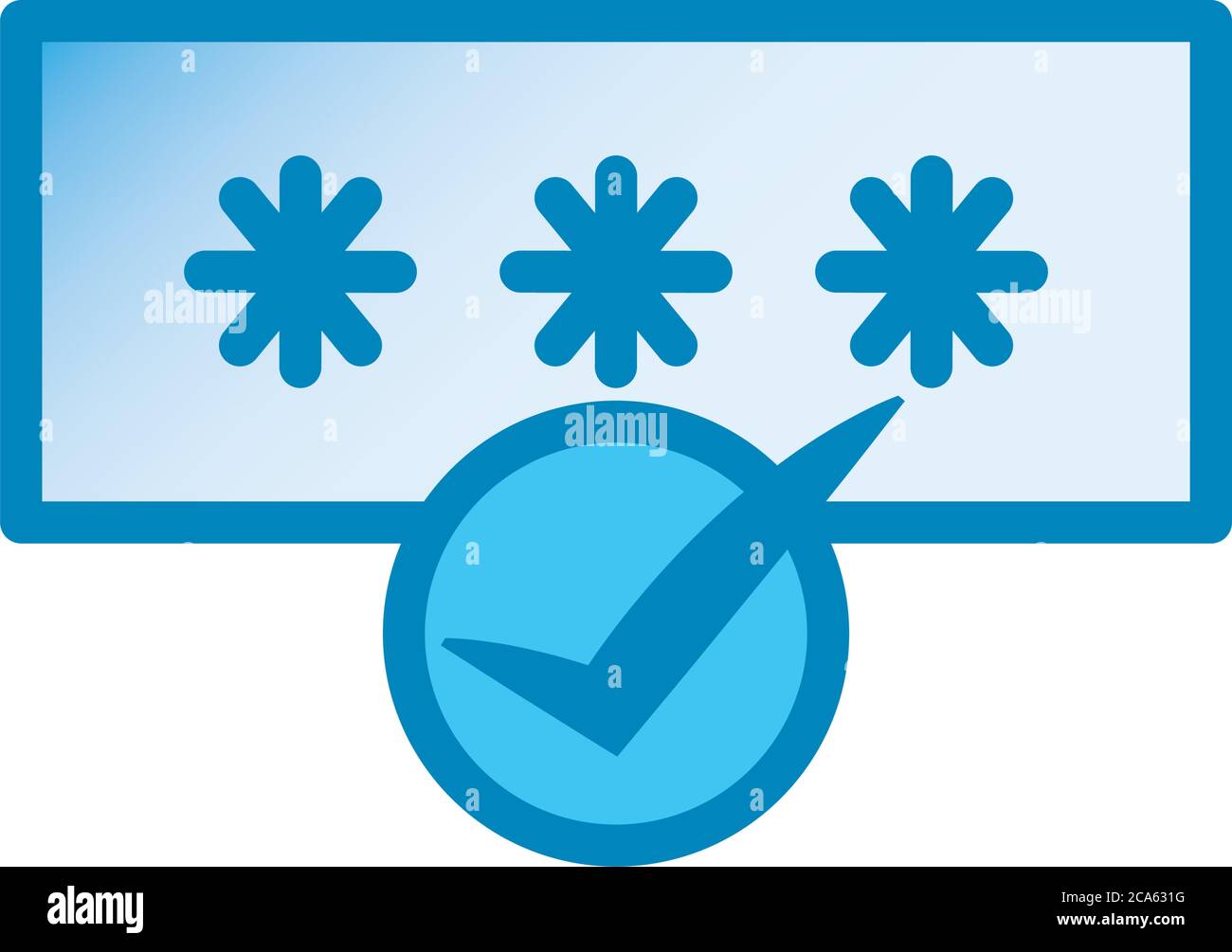 Code with check mark line and gradient style icon design, Technology ...