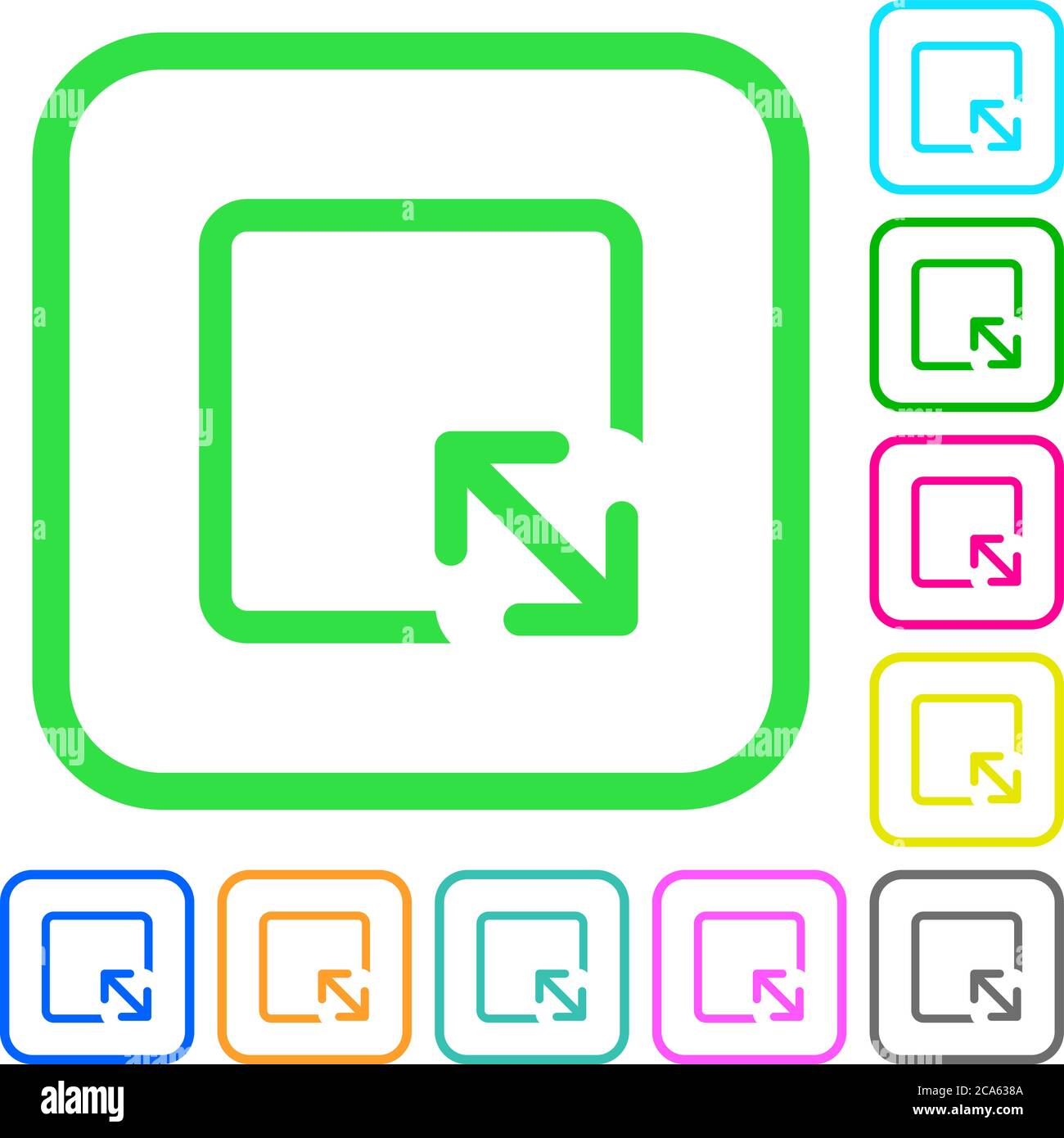 Right corner borders Stock Vector Images - Alamy