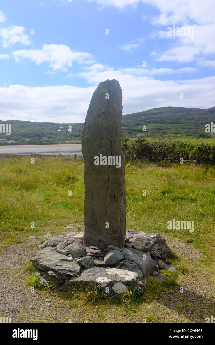 Neolithic standing stone ireland hi-res stock photography and images ...