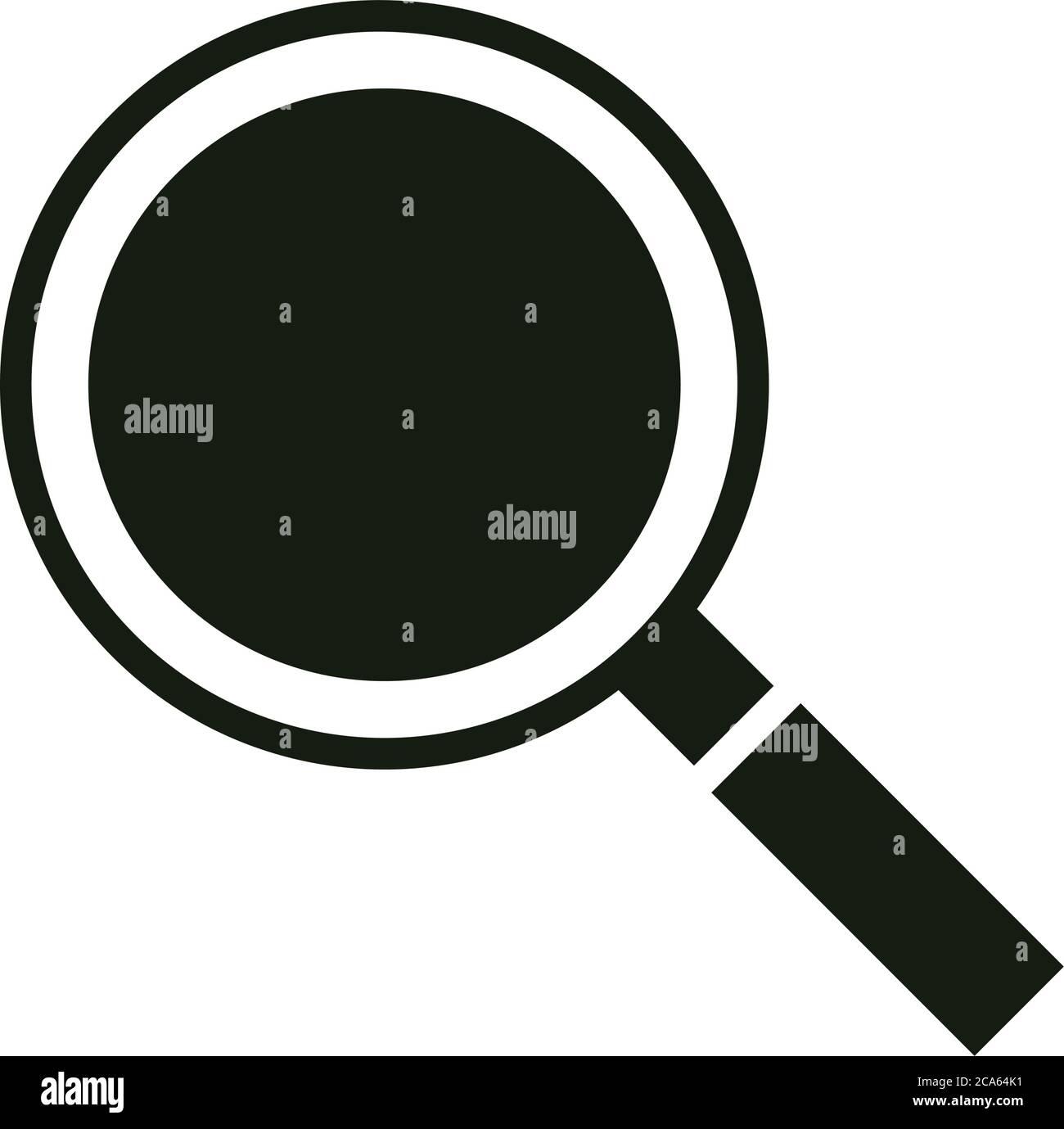 mobile application searching web button menu digital silhouette style ...