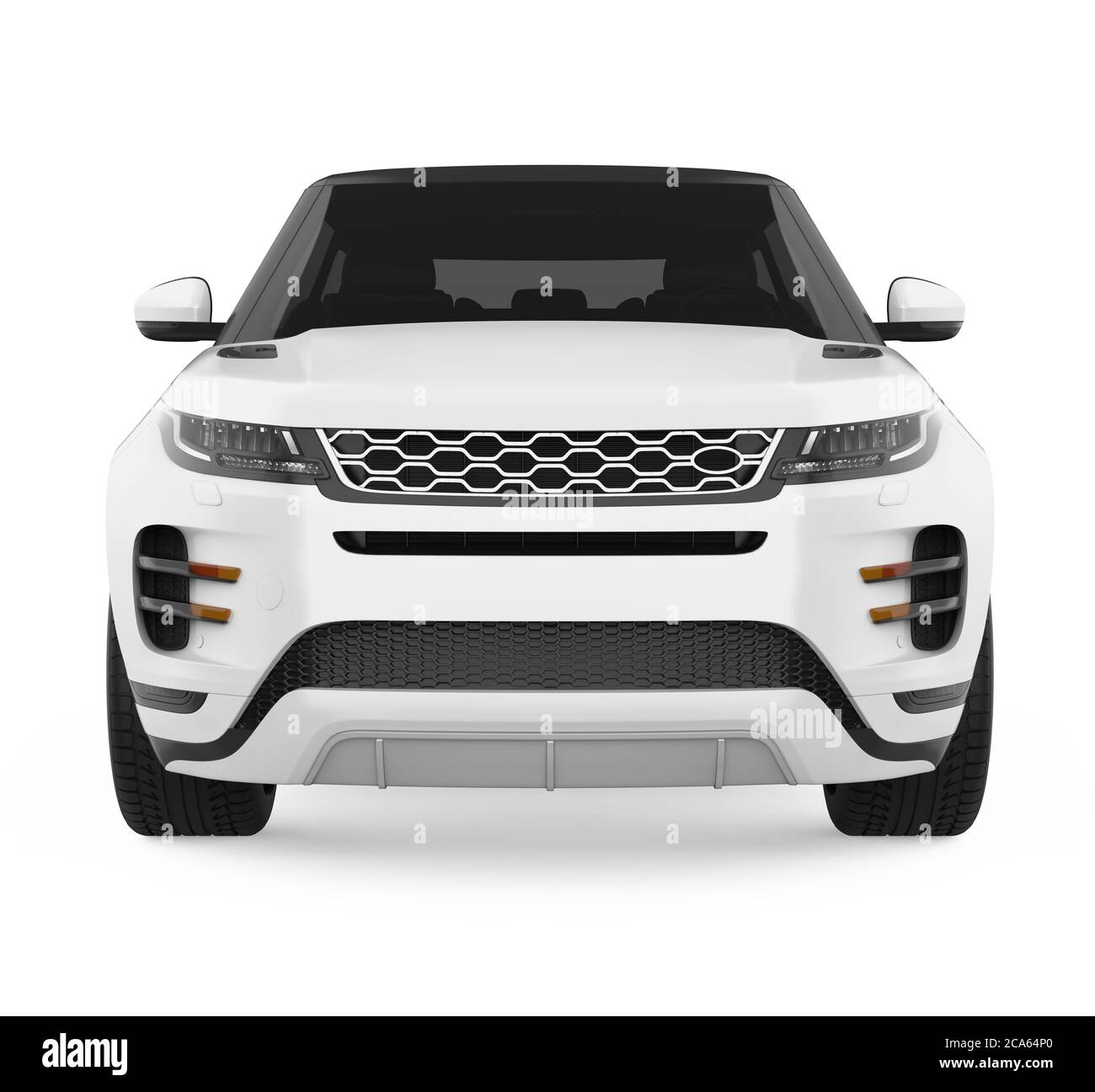 SUV Car Isolated Stock Photo - Alamy