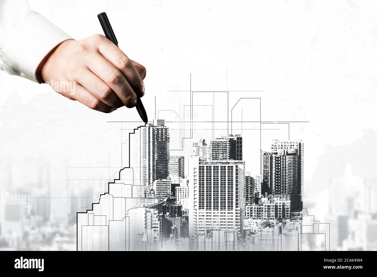 City development plan hi-res stock photography and images - Alamy