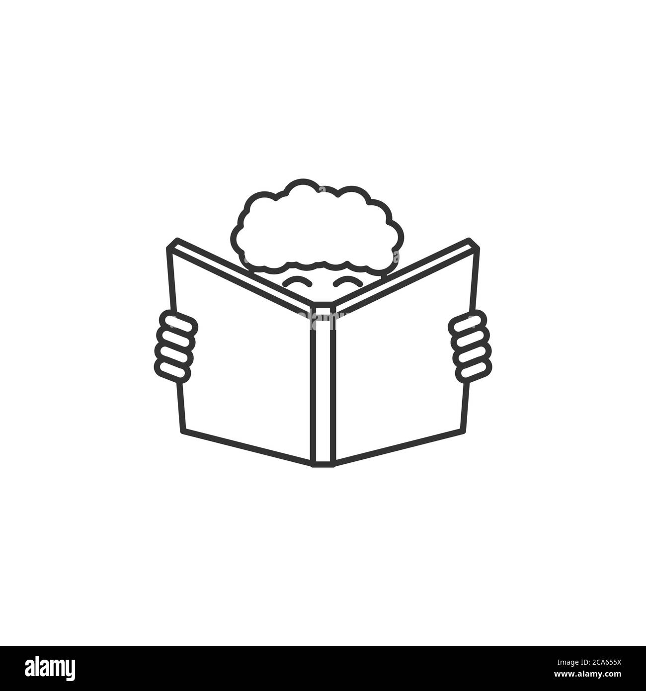 learn vector logo icon design template illustration Stock Vector Image ...