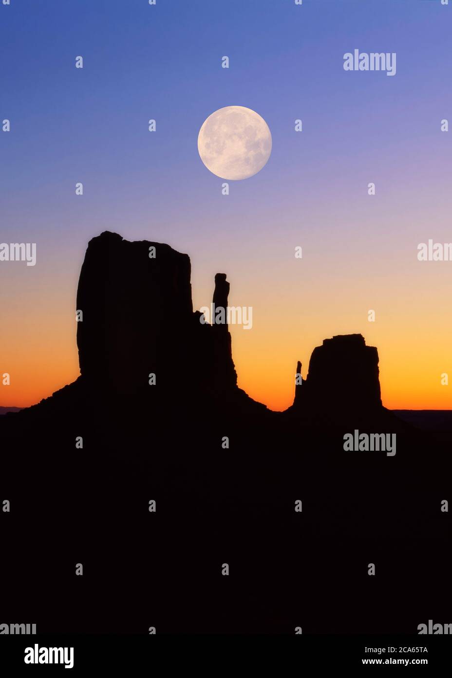 Moon Silhouette Photography