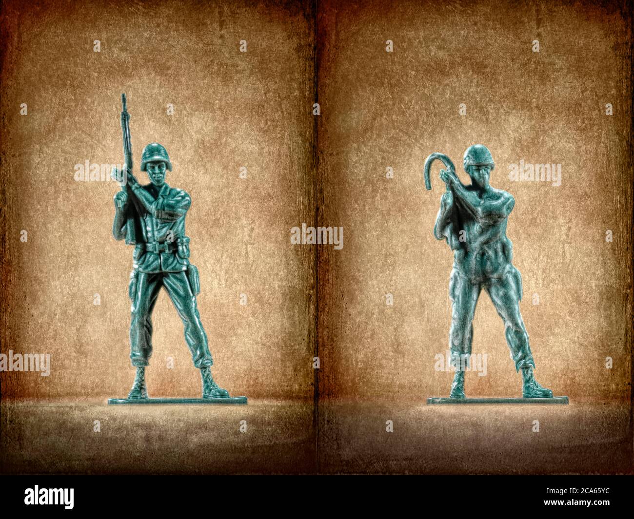 Army soldier PTSD - Before & After Stock Photo - Alamy