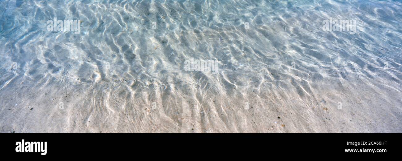 View of waves on sea, El Cardonal, Baja California Sur, Mexico Stock ...
