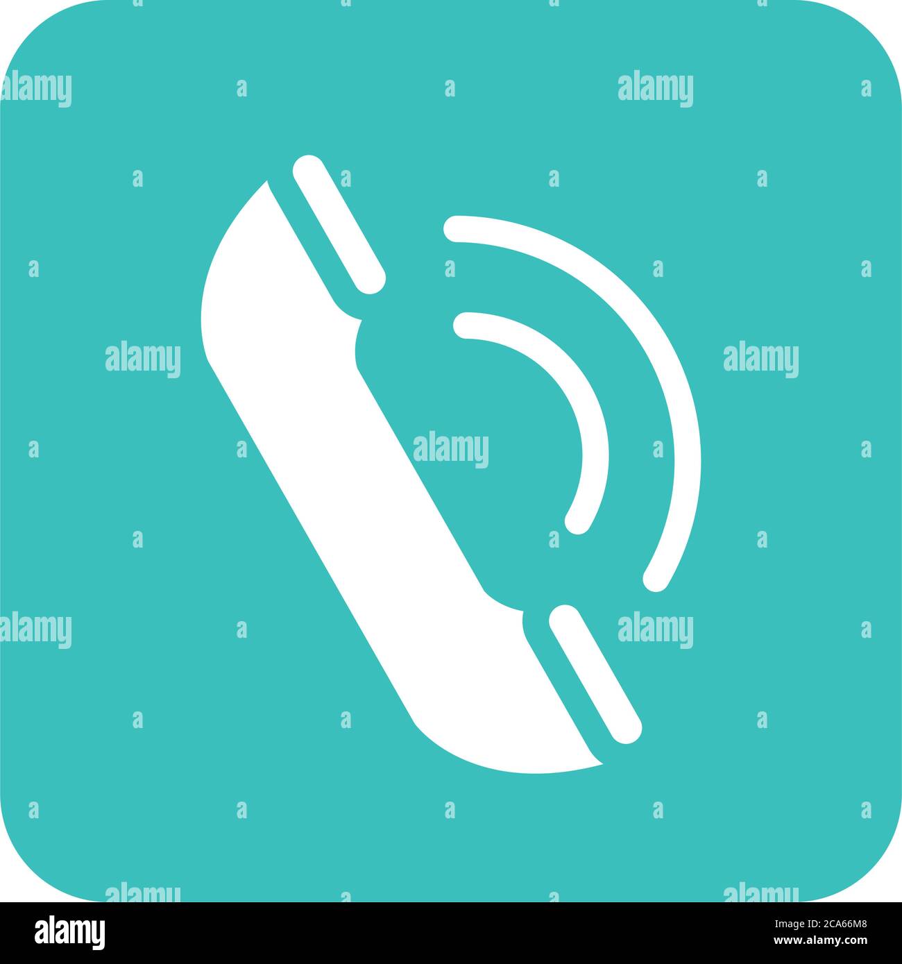mobile application telephone call web button menu digital flat style ...
