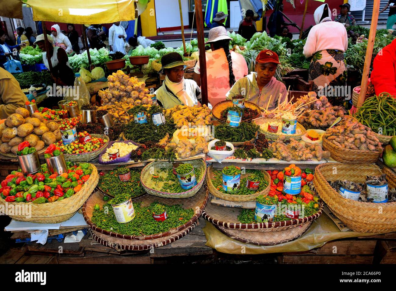 Market In Antananarivo Madagascar High Resolution Stock Photography and ...