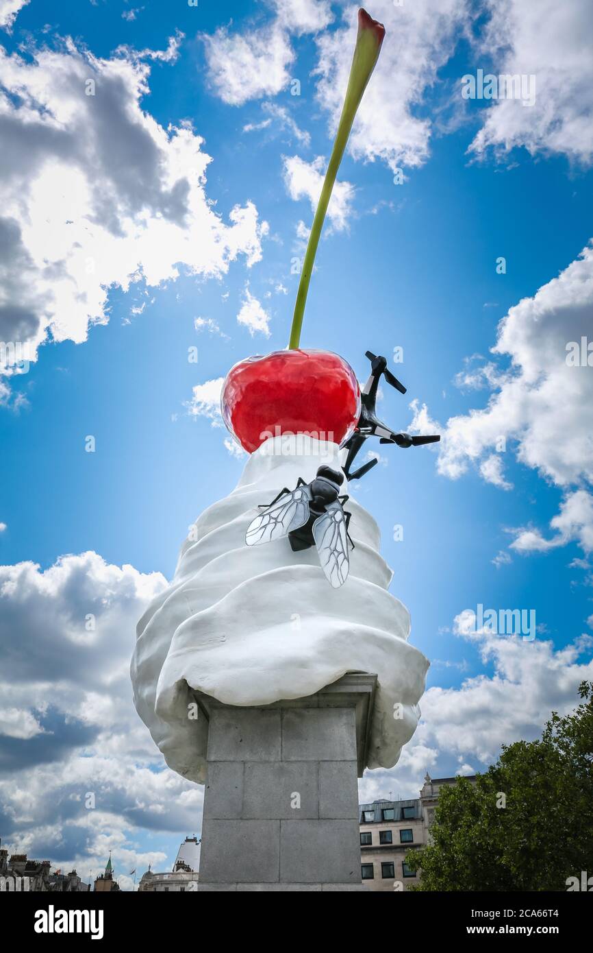 Trafalgar Square Fourth Plinth High Resolution Stock Photography and ...