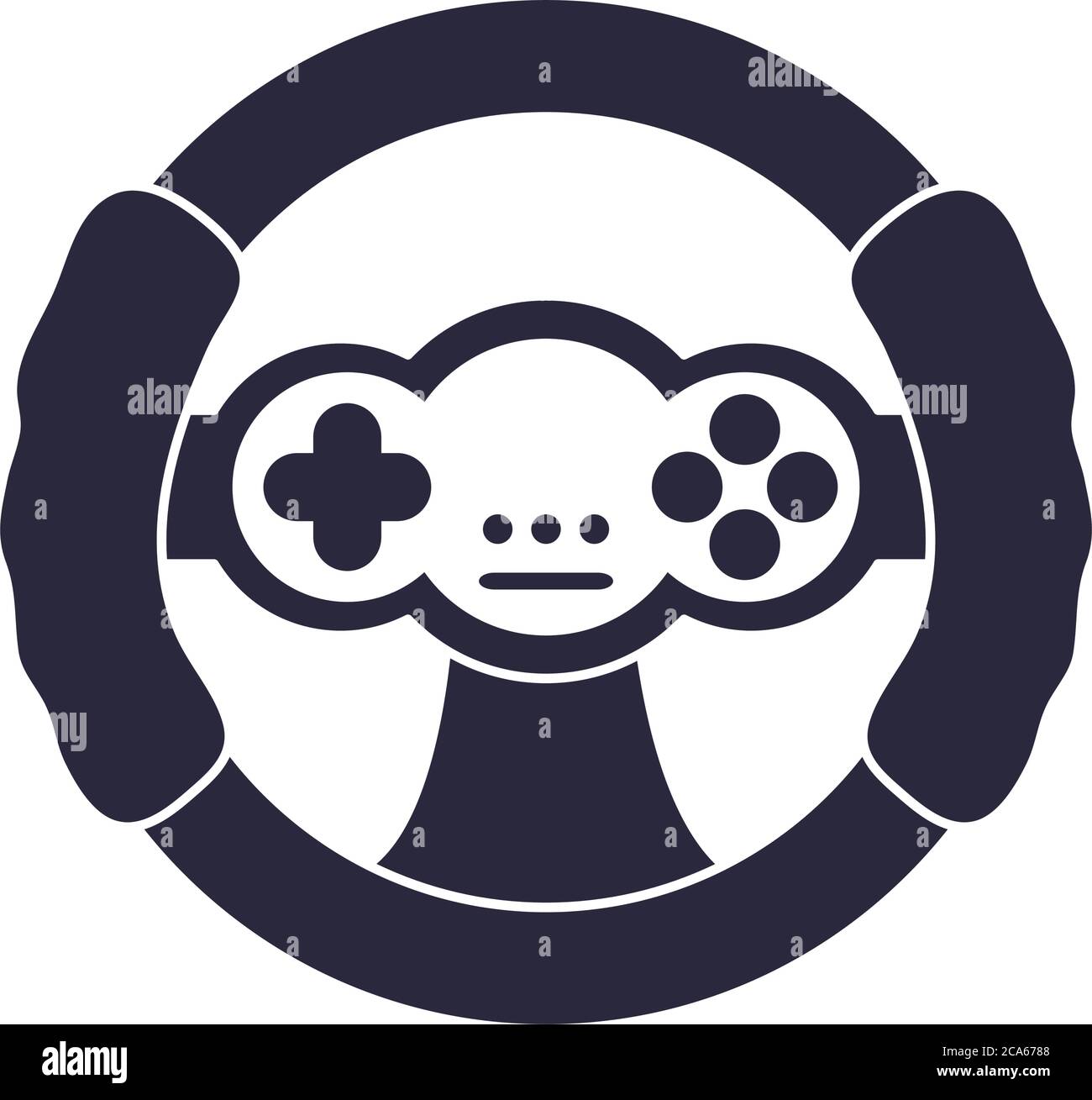 cartoon steering wheel control video game toy object for children to ...
