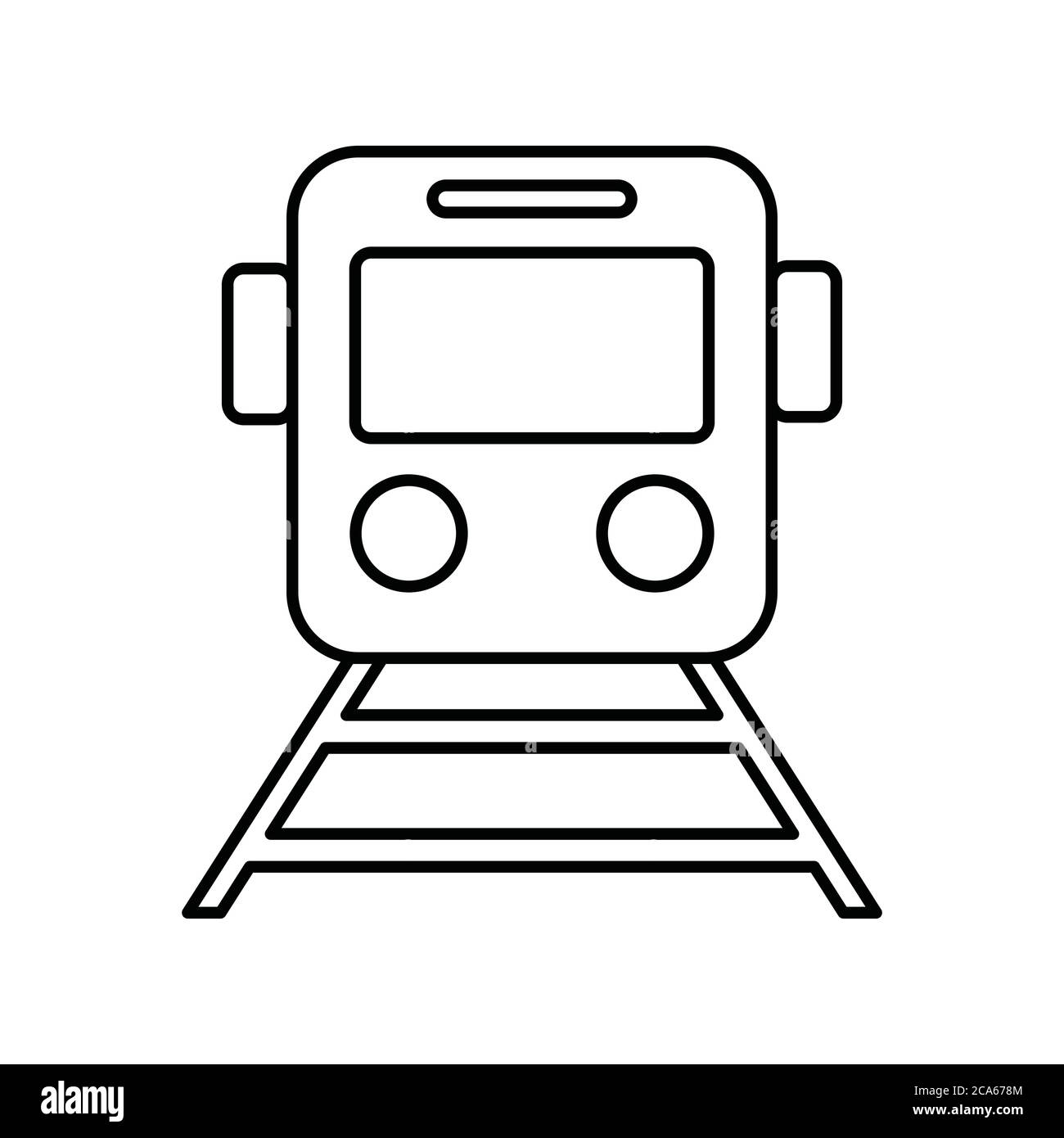 train icon vector Stock Vector Image & Art - Alamy