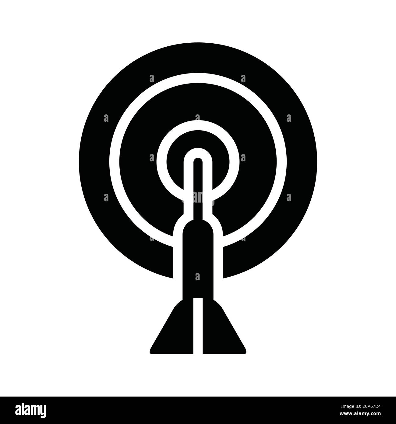Darts icon target game symbol Stock Vector Images - Alamy