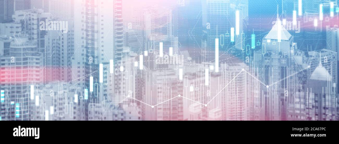 Stock trading, investment, candle stock market chart diagram website ...
