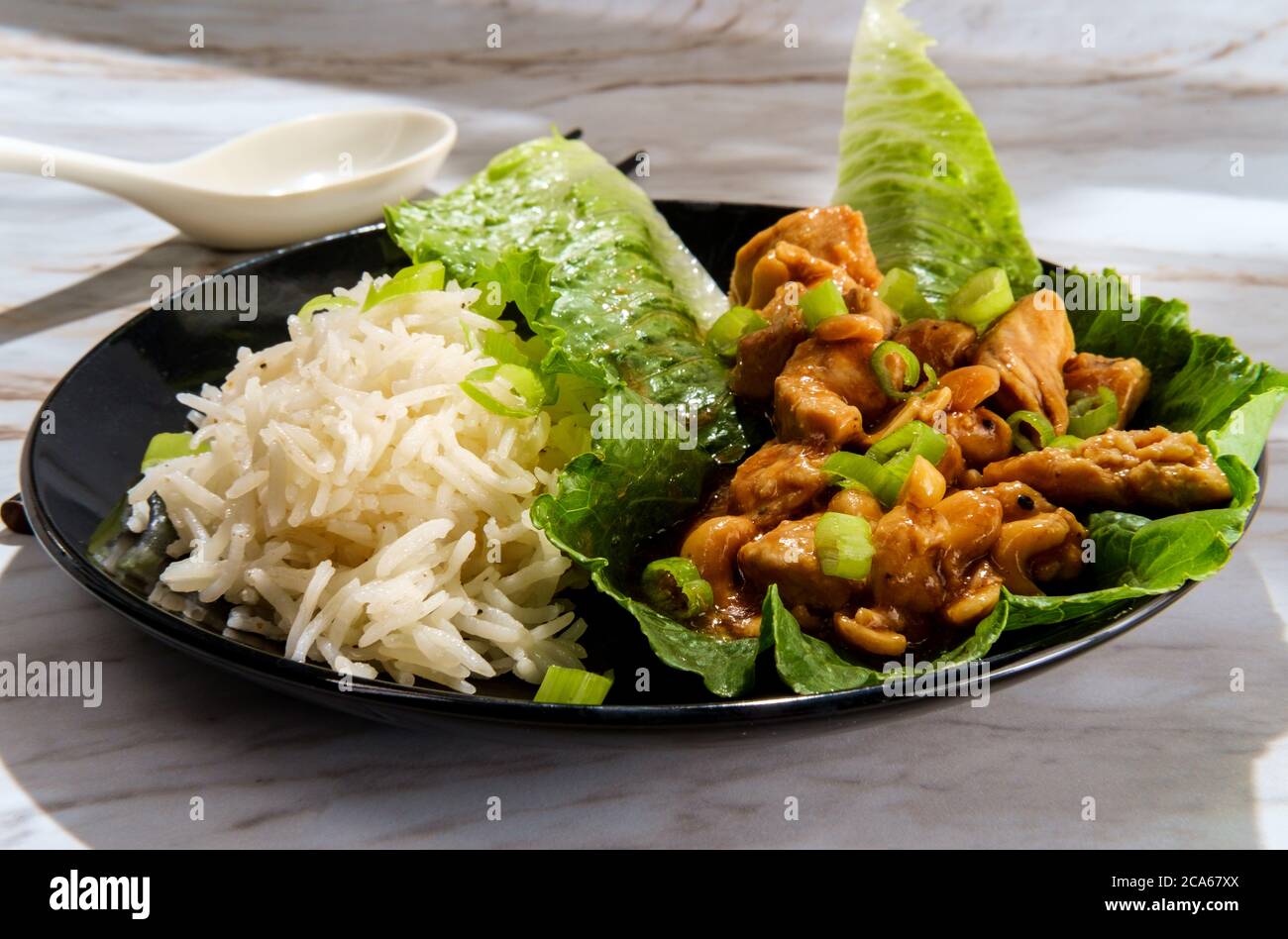 Chinese lettuce wrap hi-res stock photography and images - Alamy