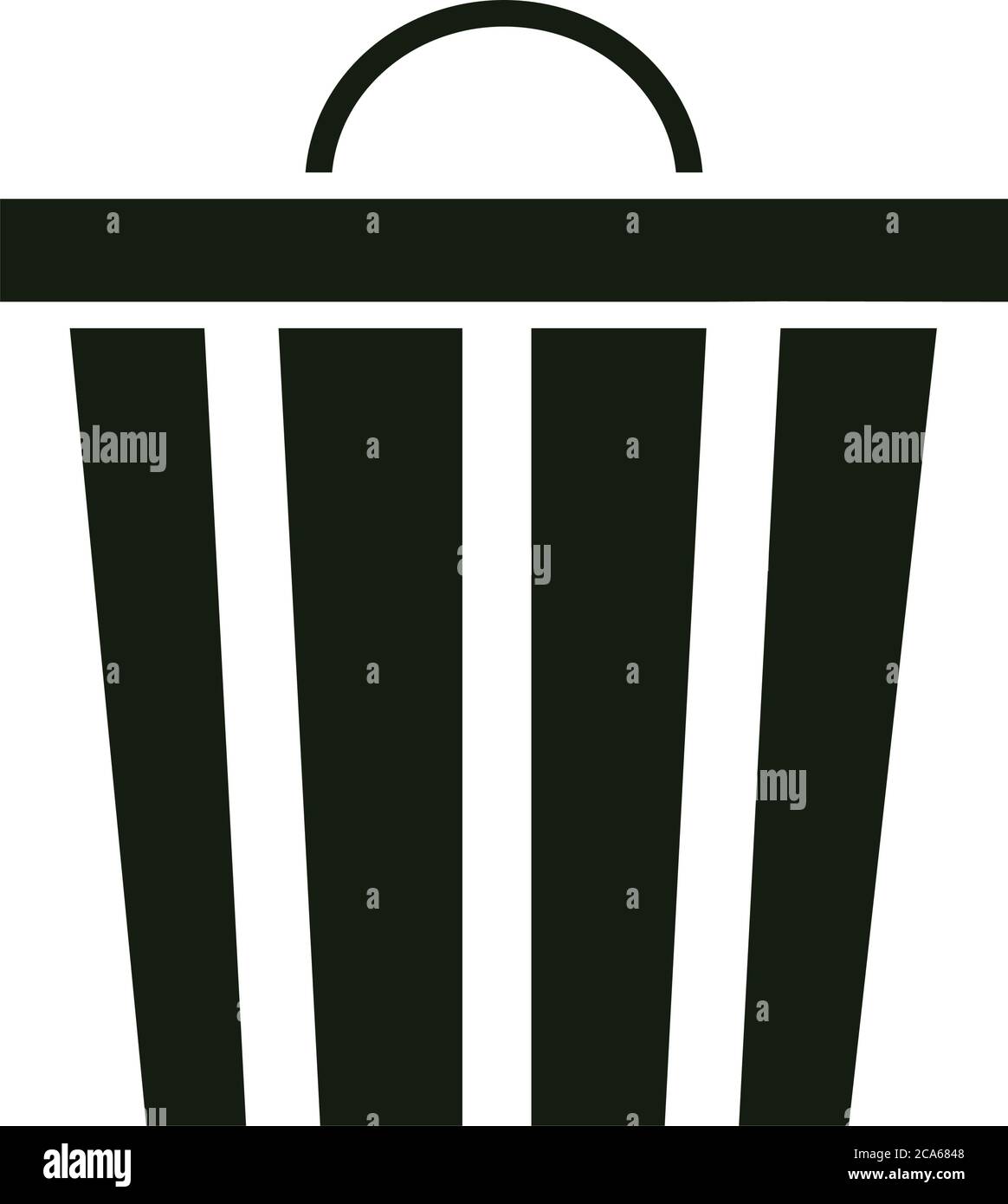 mobile application delete web button menu digital silhouette style icon ...