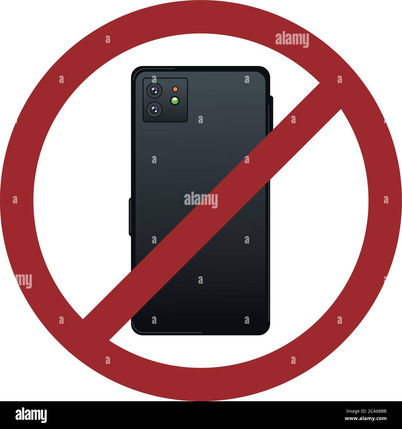 Dont touch the display Stock Vector Images - Alamy